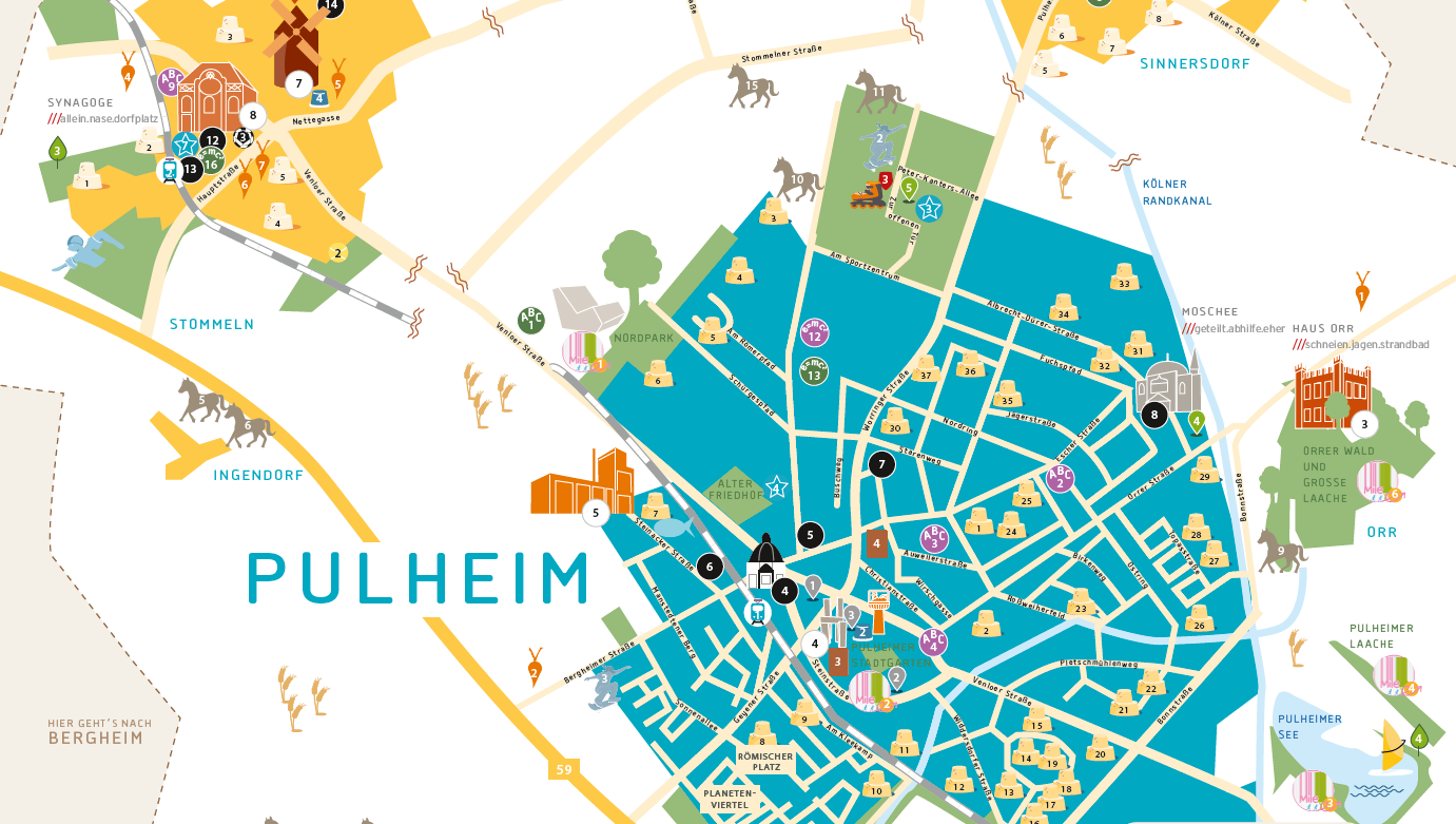 Kinderstadtplan Pulheim | Schulen